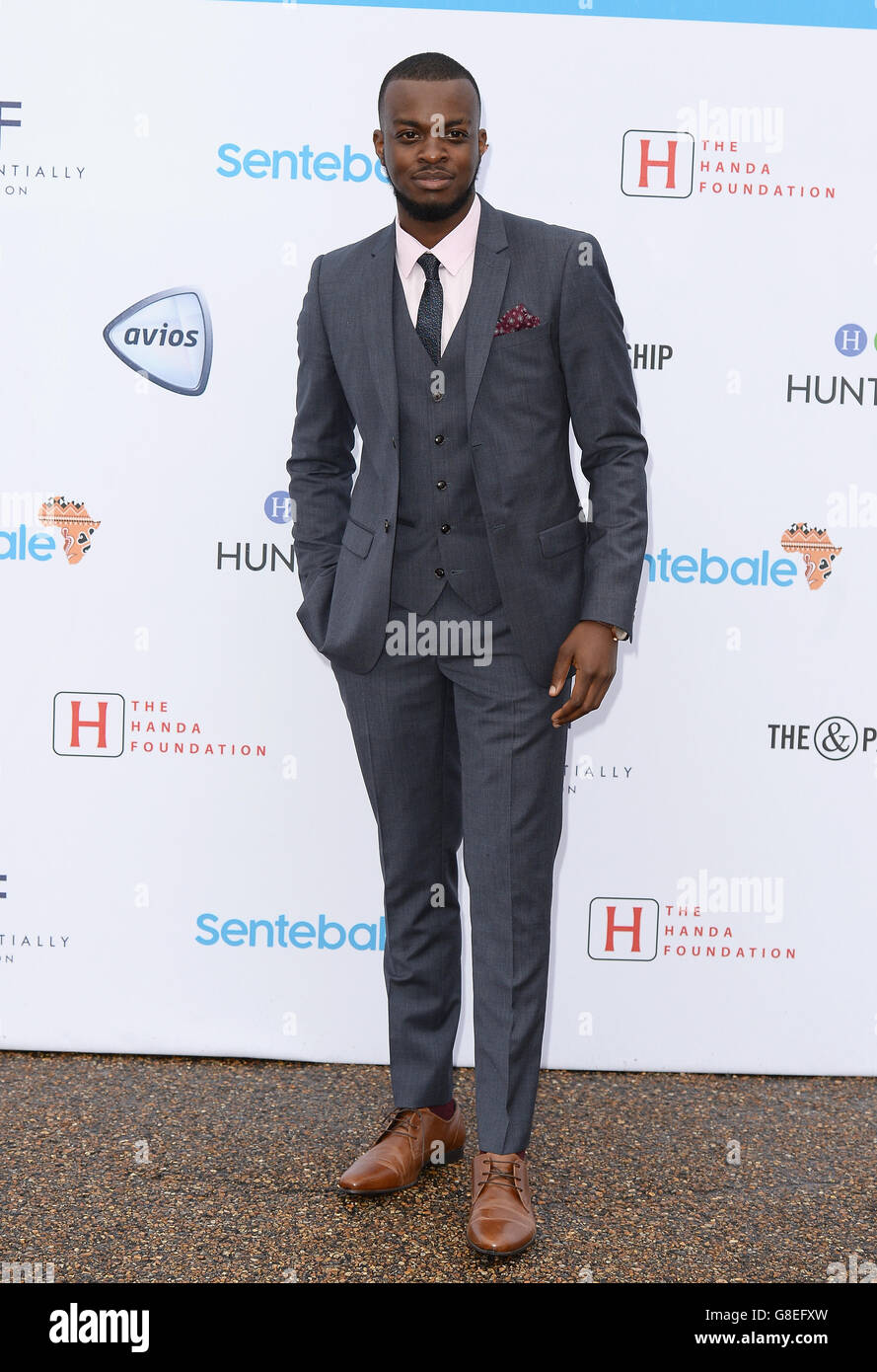 George Mpanga also known as George the Poet attending a concert hosted ...