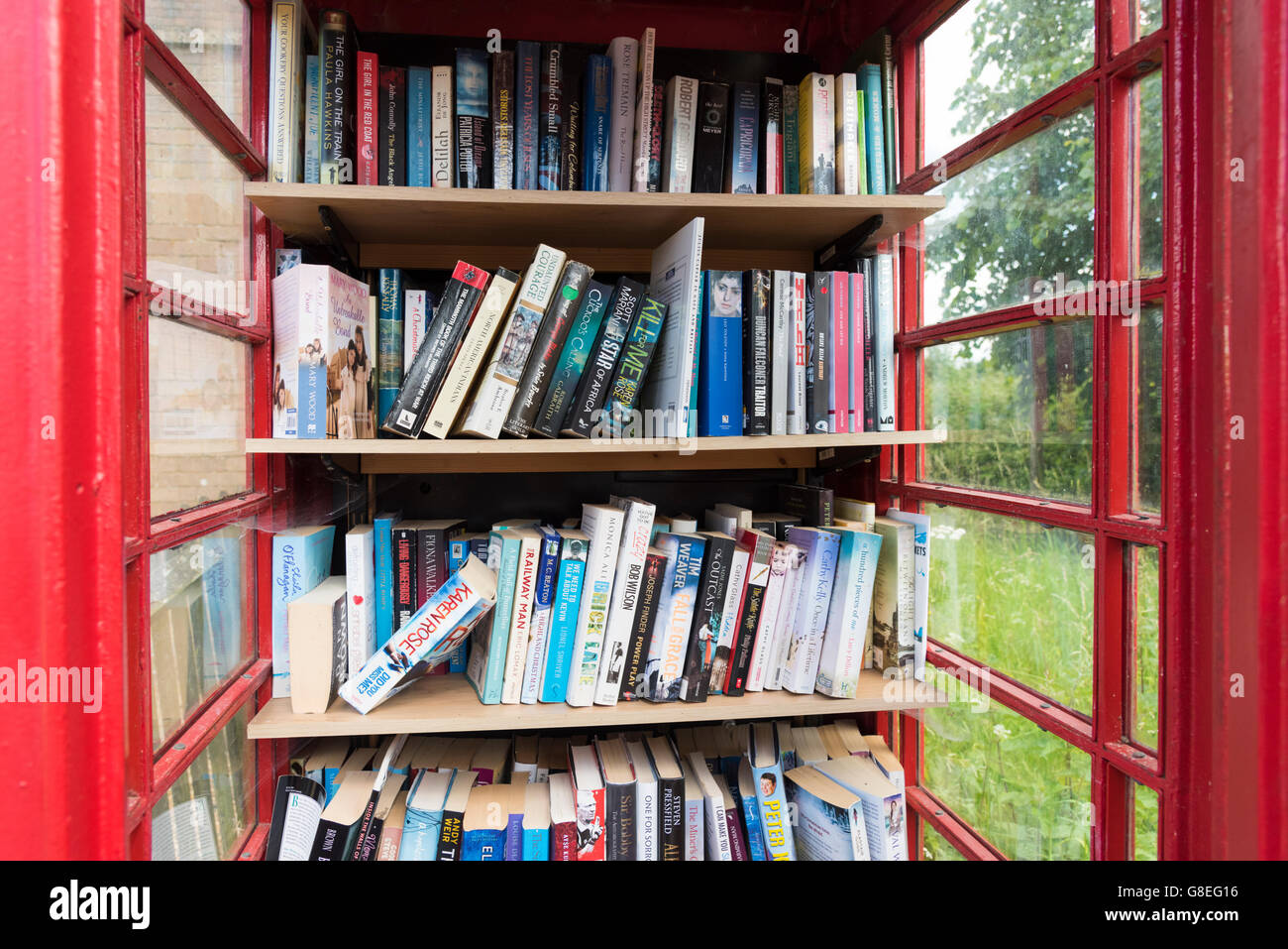 Inside telephone box hi-res stock photography and images - Alamy
