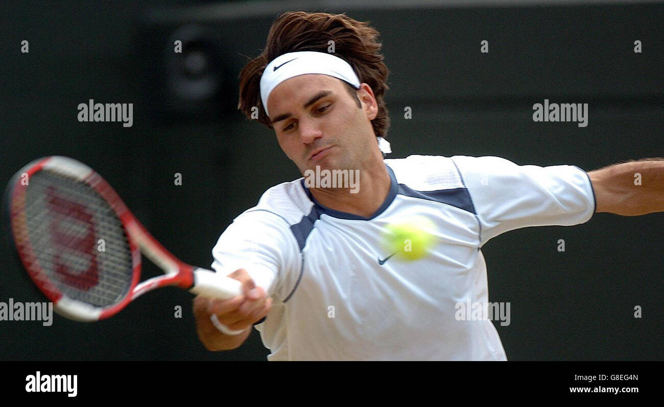 Tennis - Wimbledon Championships 2005 - Men's Quarter Final - Roger ...