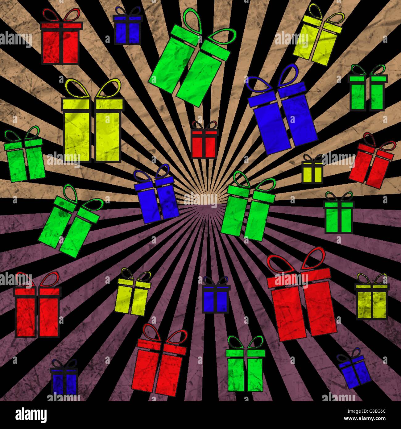 Vintage template. Abstract background with blank teksturoy.podarok. Vector. Eps10 Stock Vector ...