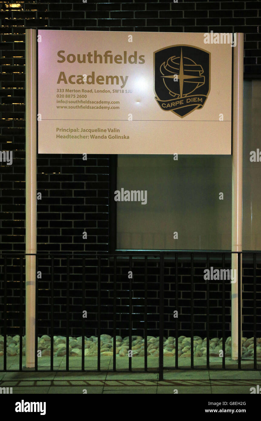 Southfields academy hi-res stock photography and images - Alamy