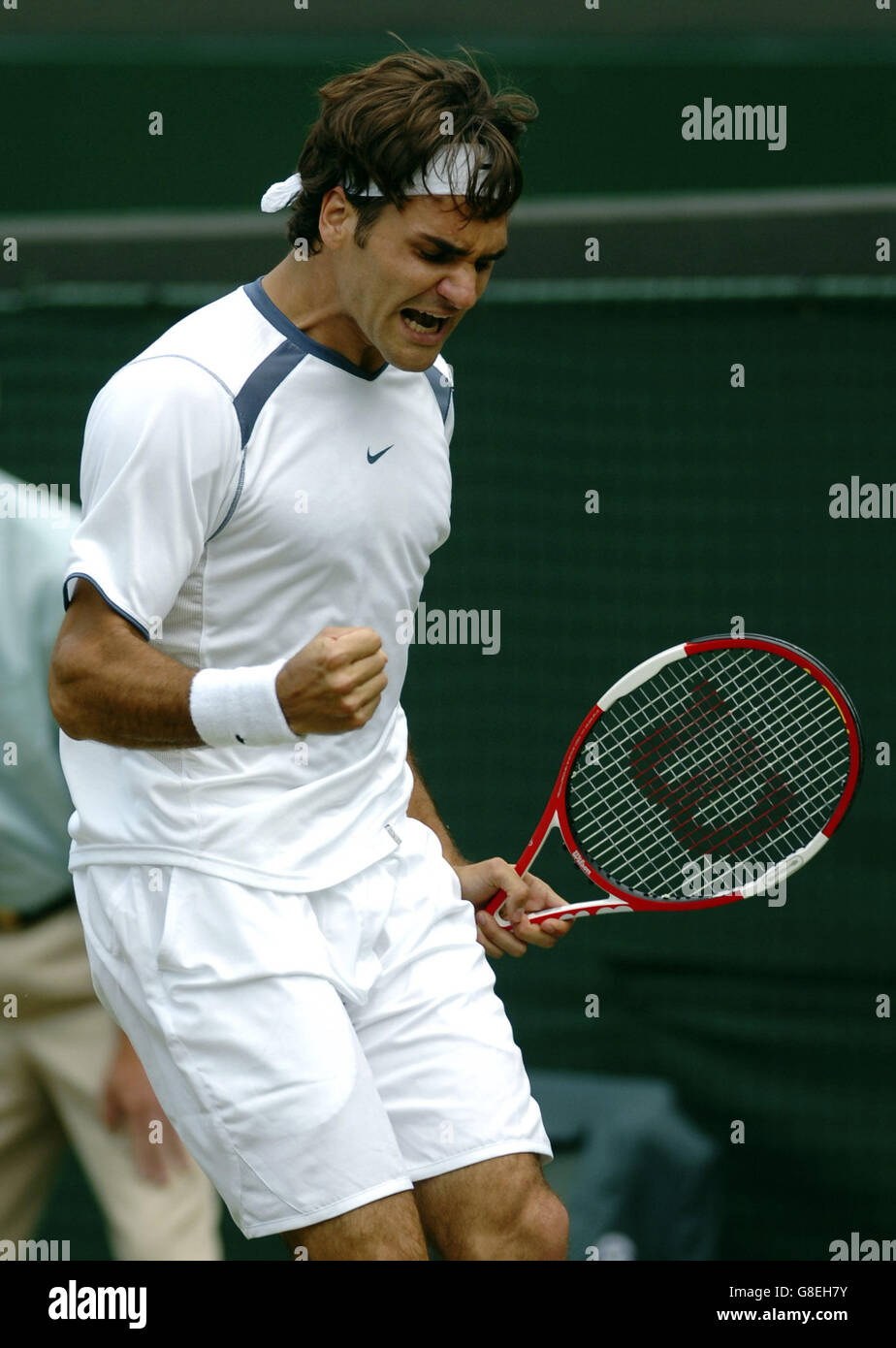 Tennis - Wimbledon Championships 2005 - Men's Quarter Final - Roger ...