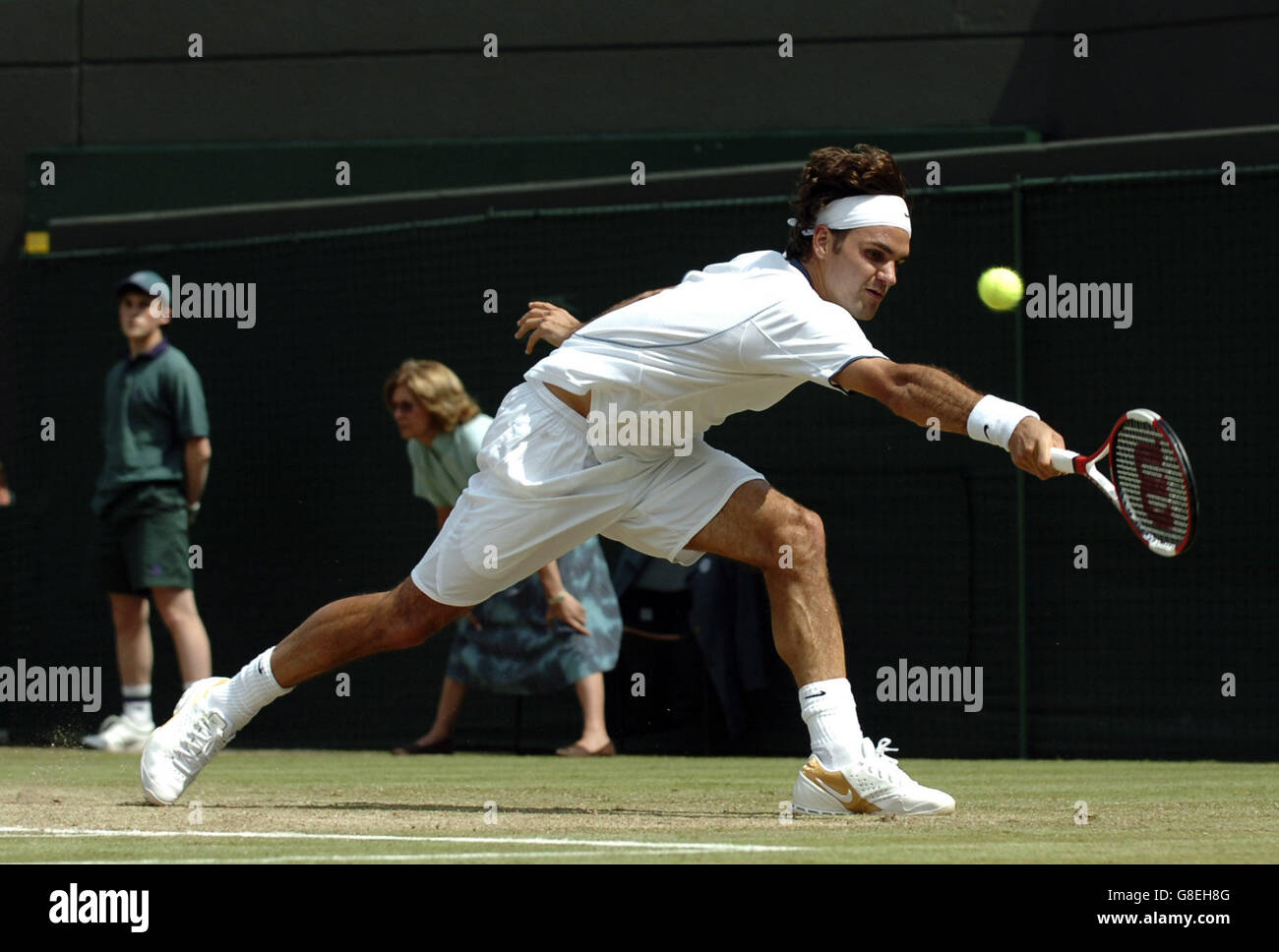 Tennis - Wimbledon Championships 2005 - Men's Quarter Final - Roger ...