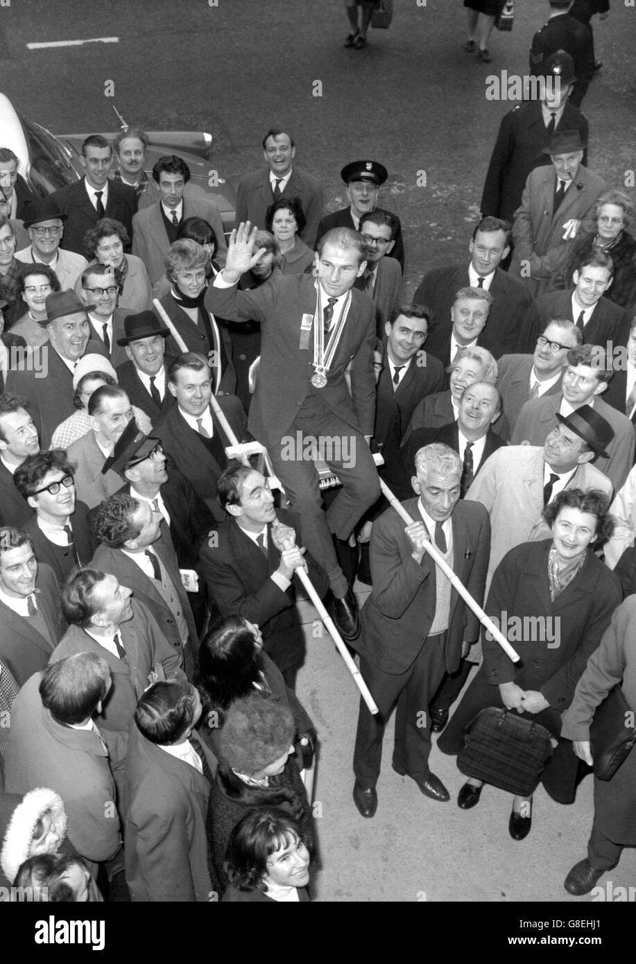 Athletics - Paul Nihill Returns to Work - Wimbledon, London Stock Photo ...