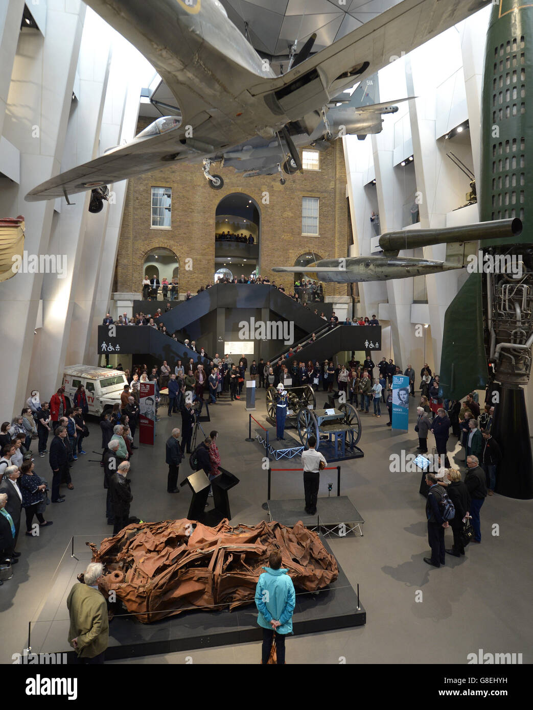 A bugler plays the last post before a two minute silence is observed at ...