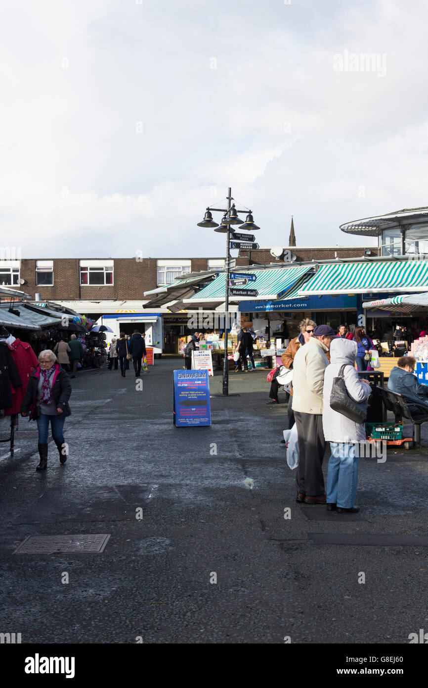 Bury market bury greater manchester hi-res stock photography and images ...