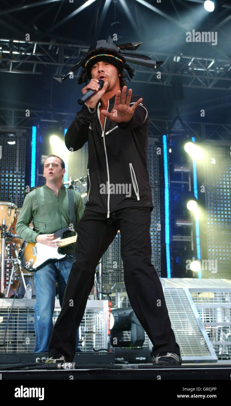 Bacardi B-Live Festival - Clapham Common Stock Photo - Alamy