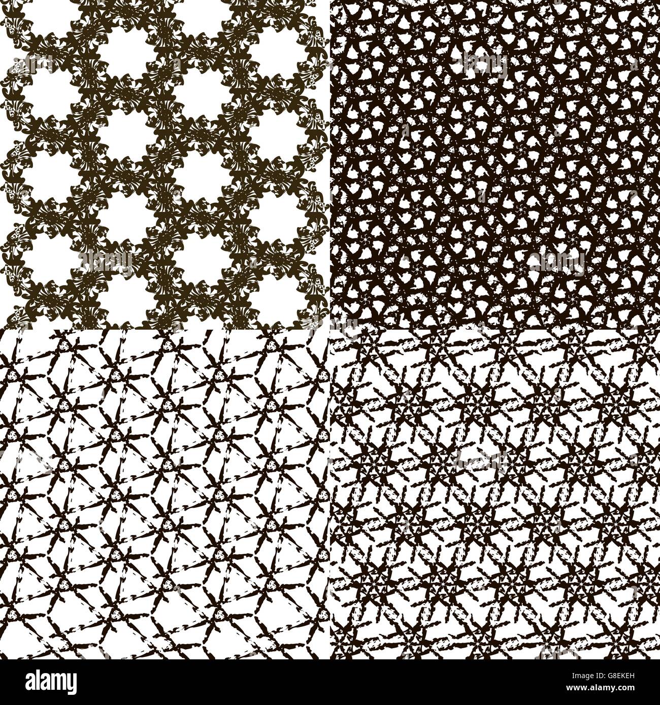 set pattern - geometric simple modern texture for your design Stock ...