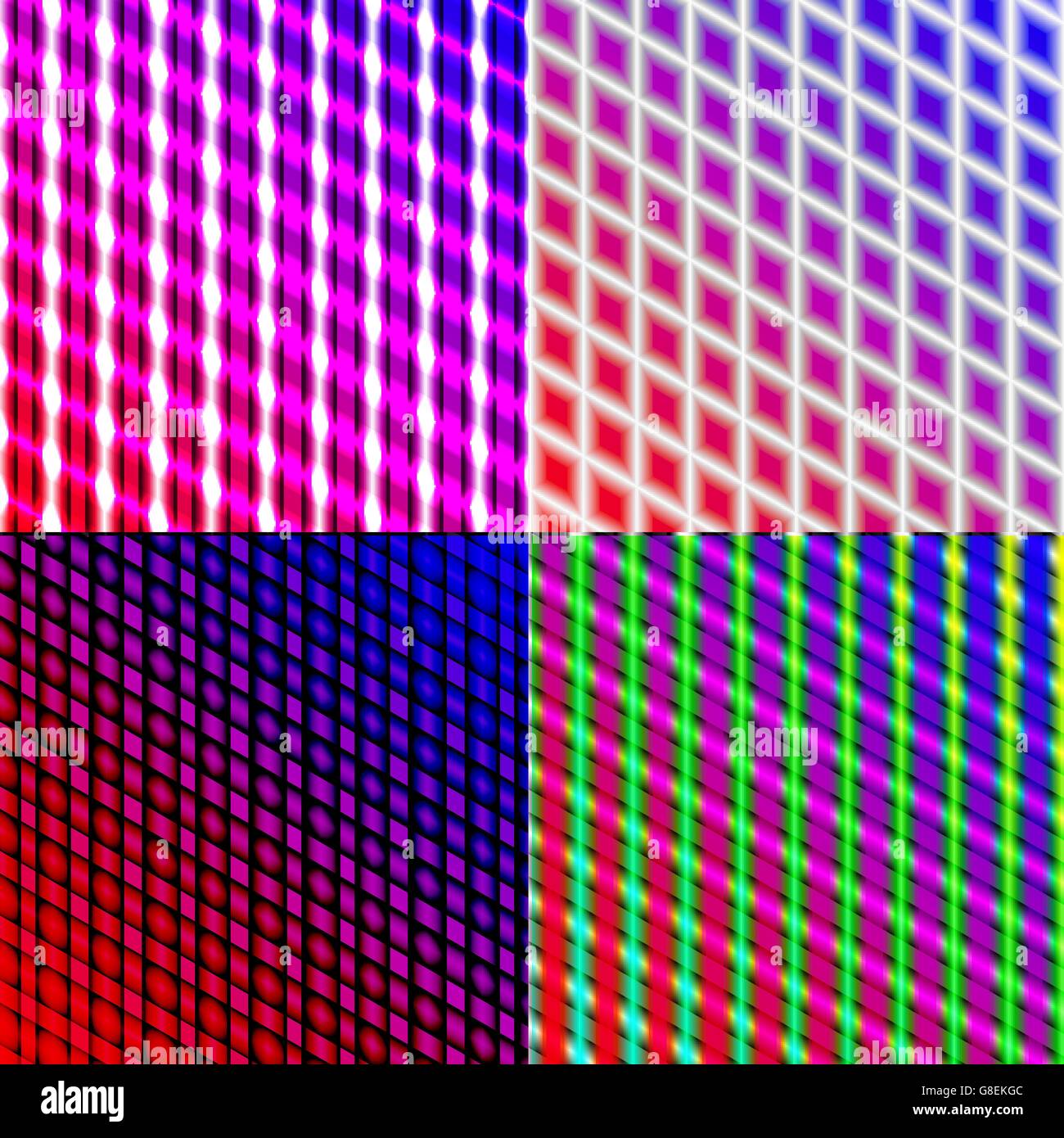 set of color abstract glowing background with place for your text Stock ...