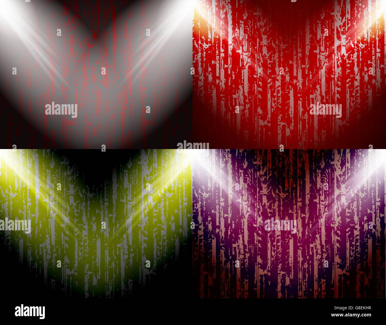 set of abstract colored background spotlights with place for your text ...