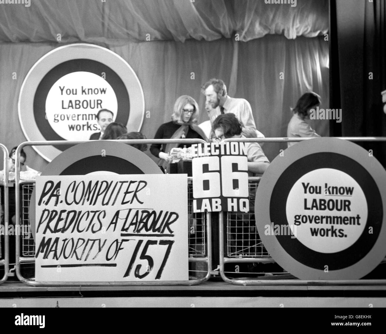 General Election 1966 Stock Photo - Alamy