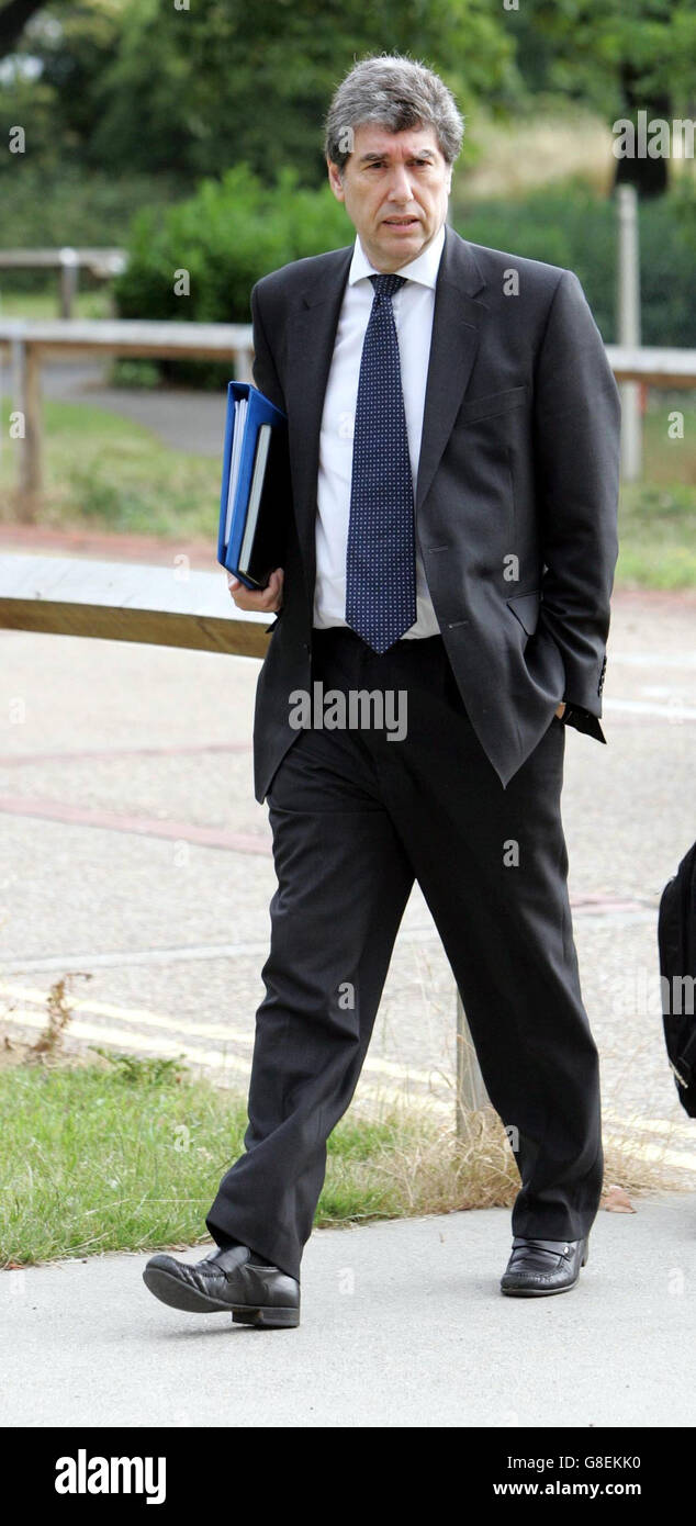 Mr. Justice Keith arrives at Feltham Young Offender Institution, in his ...