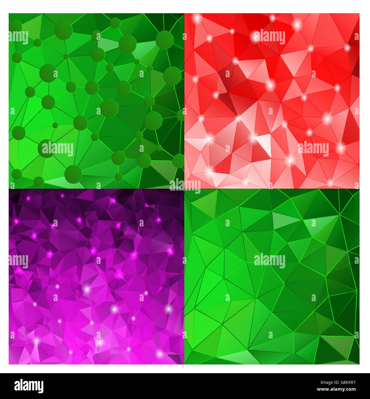 set of elegant abstract background for your design Stock Vector Image ...