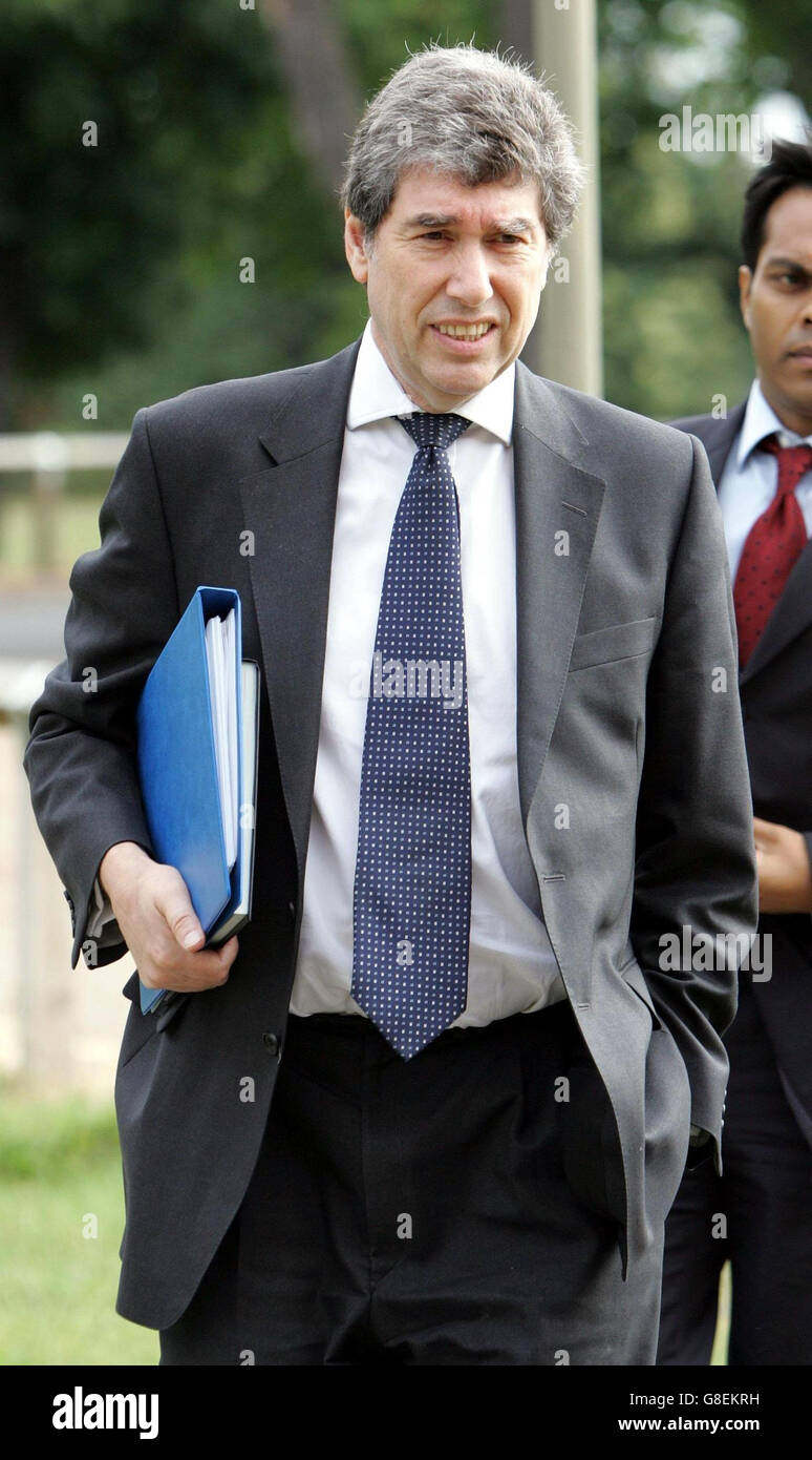 Mr. Justice Keith arrives at Feltham Young Offender Institution, in his ...