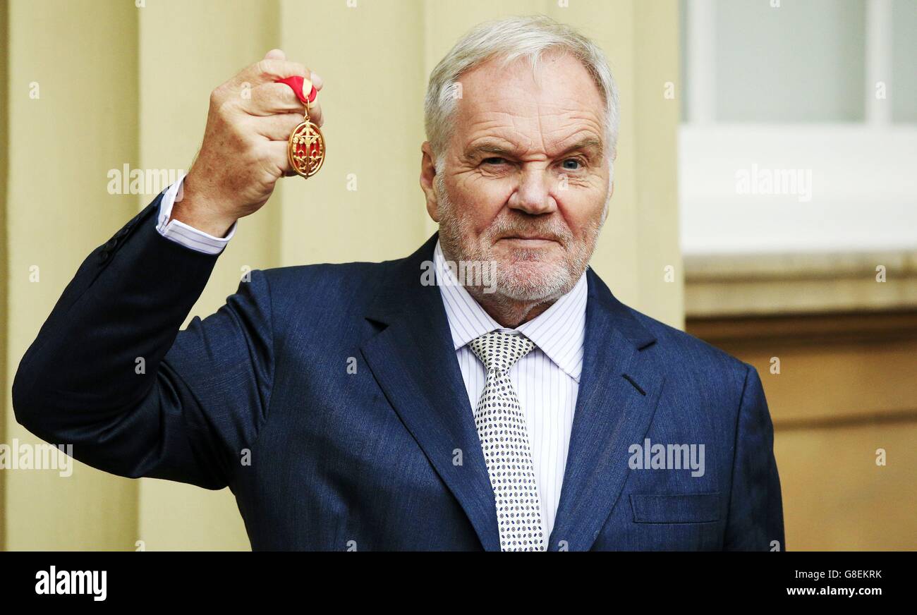 Sir Patrick Head after he was awarded a Knighthood by the Duke of ...