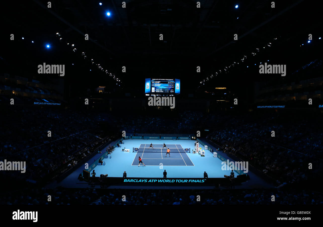 ATP World Tour Finals - Day Three - O2 Arena Stock Photo - Alamy