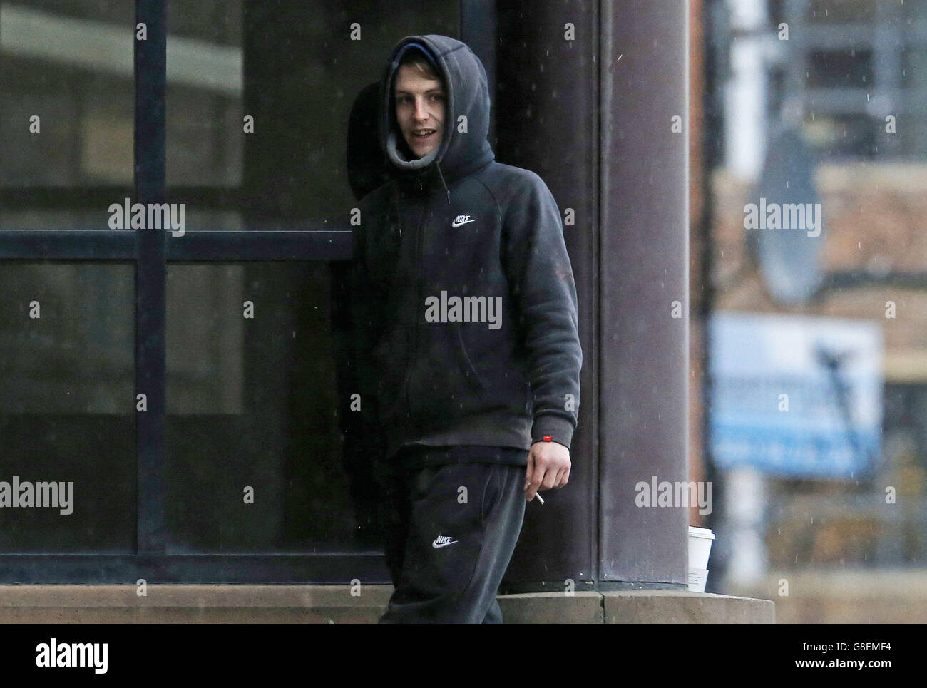Paul Nicholson, 20, outside Newcastle Crown Court who along with his ...