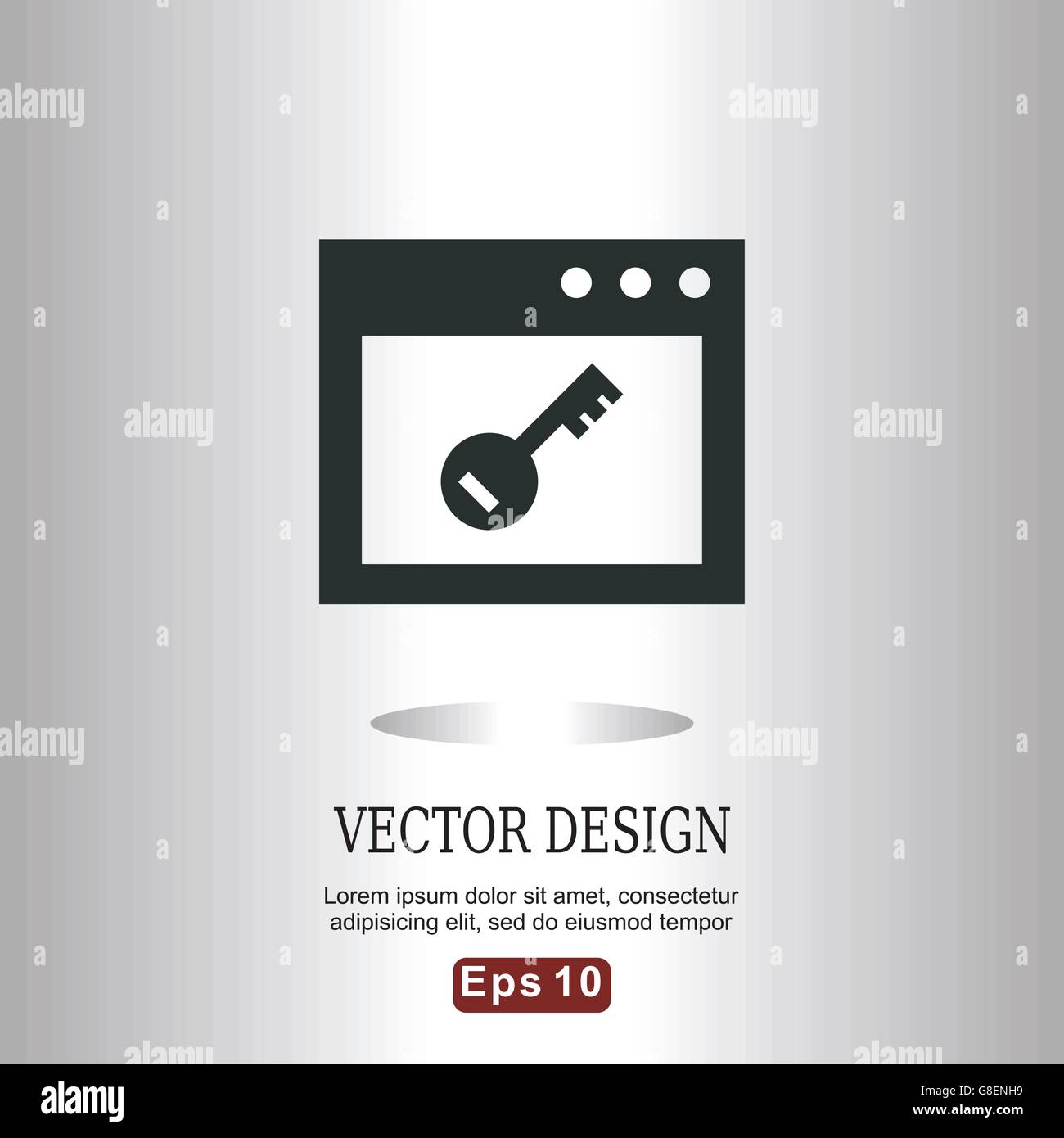 Key symbols design Stock Vector Images - Alamy