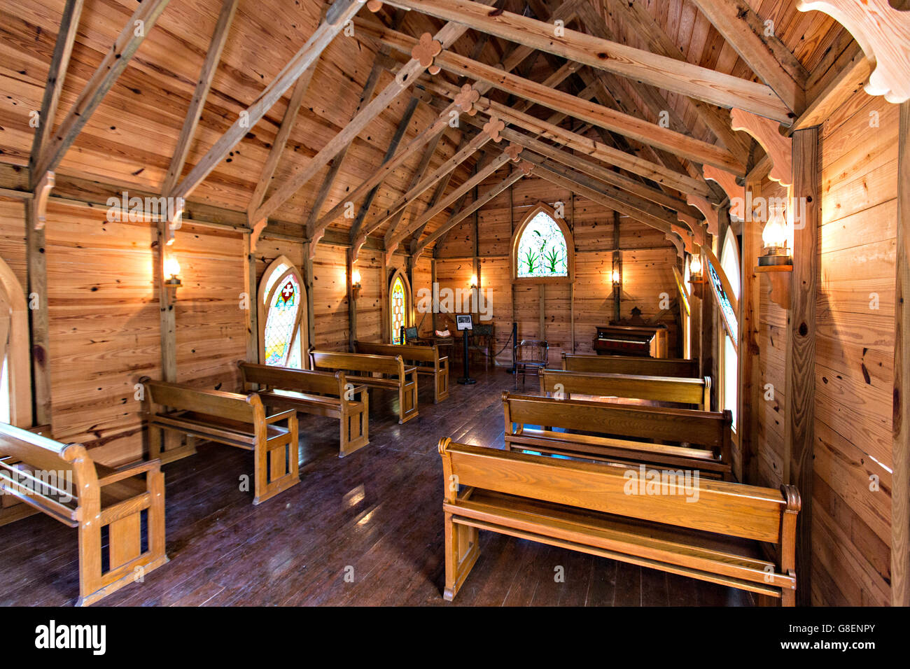 Chapel at historic Spanish Point Osprey, Florida Stock Photo - Alamy