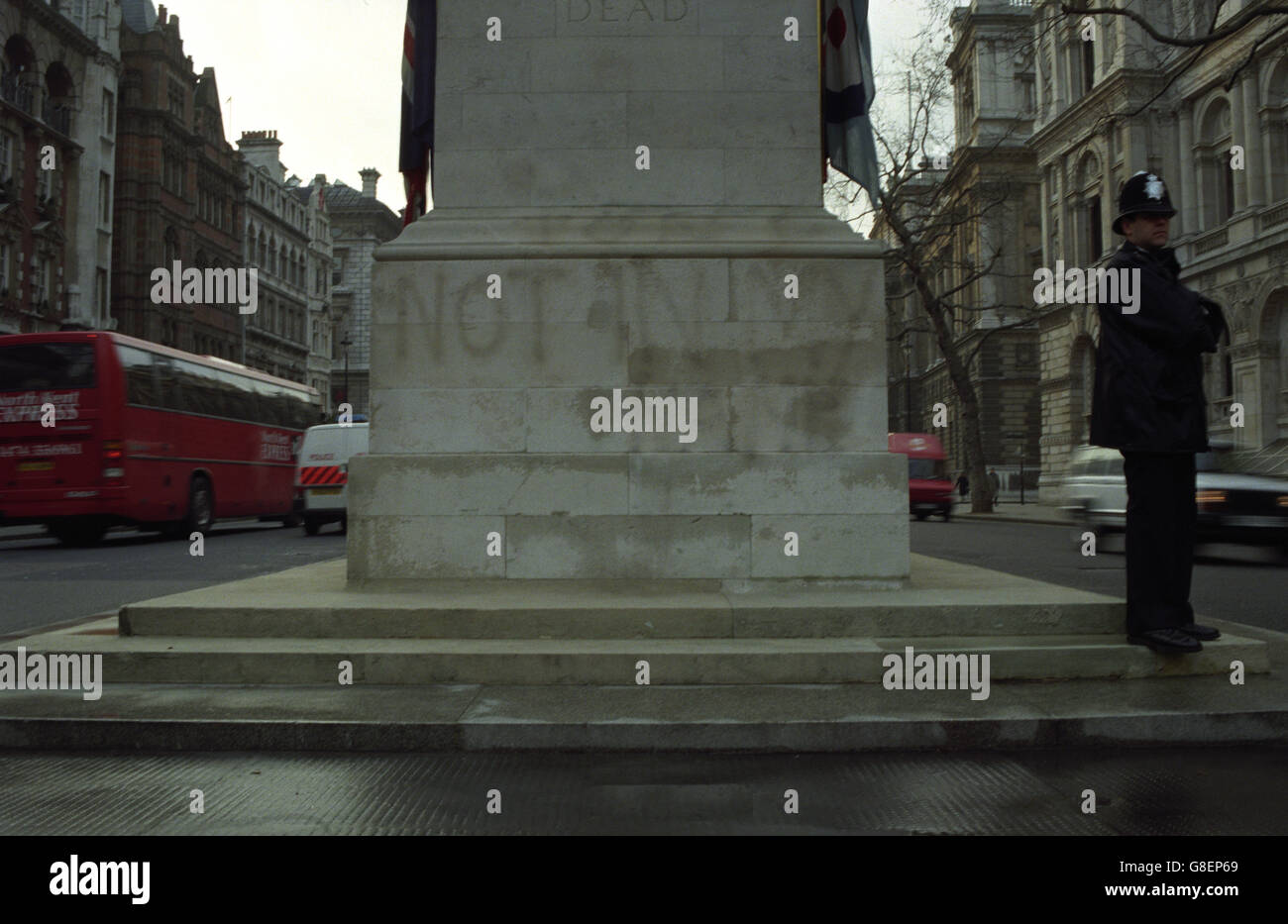 The glorious dead cenotaph protest hi-res stock photography and images ...