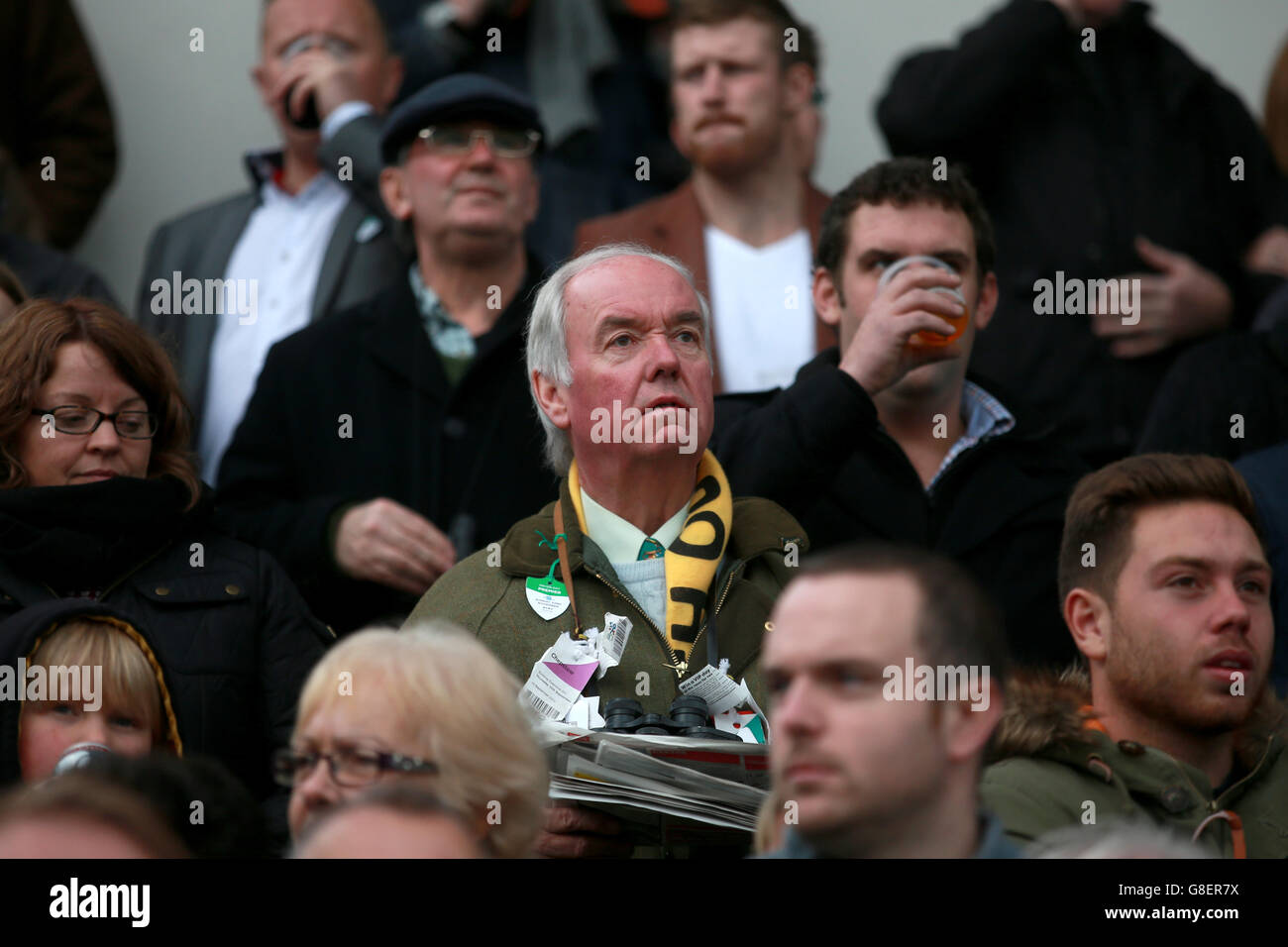 Exeter Racecourse - Higos Insurance Services Devon Day Stock Photo - Alamy