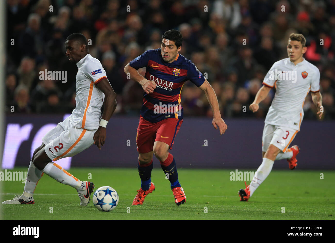 Barcelona v Roma - UEFA Champions League - Group E - Camp Nou Stock ...