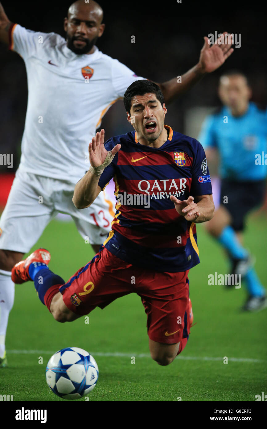 Barcelona v Roma - UEFA Champions League - Group E - Camp Nou Stock ...