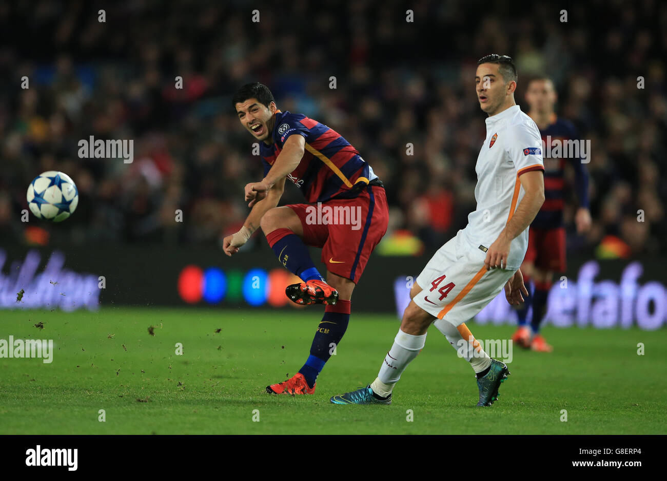 Barcelona v Roma - UEFA Champions League - Group E - Camp Nou Stock ...