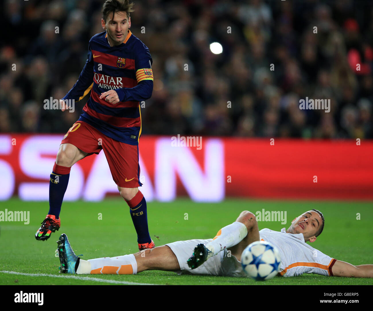 Barcelona v Roma - UEFA Champions League - Group E - Camp Nou Stock ...
