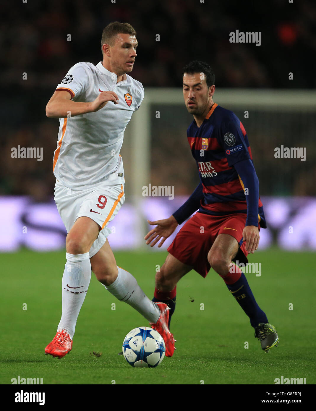Barcelona v Roma - UEFA Champions League - Group E - Camp Nou Stock ...