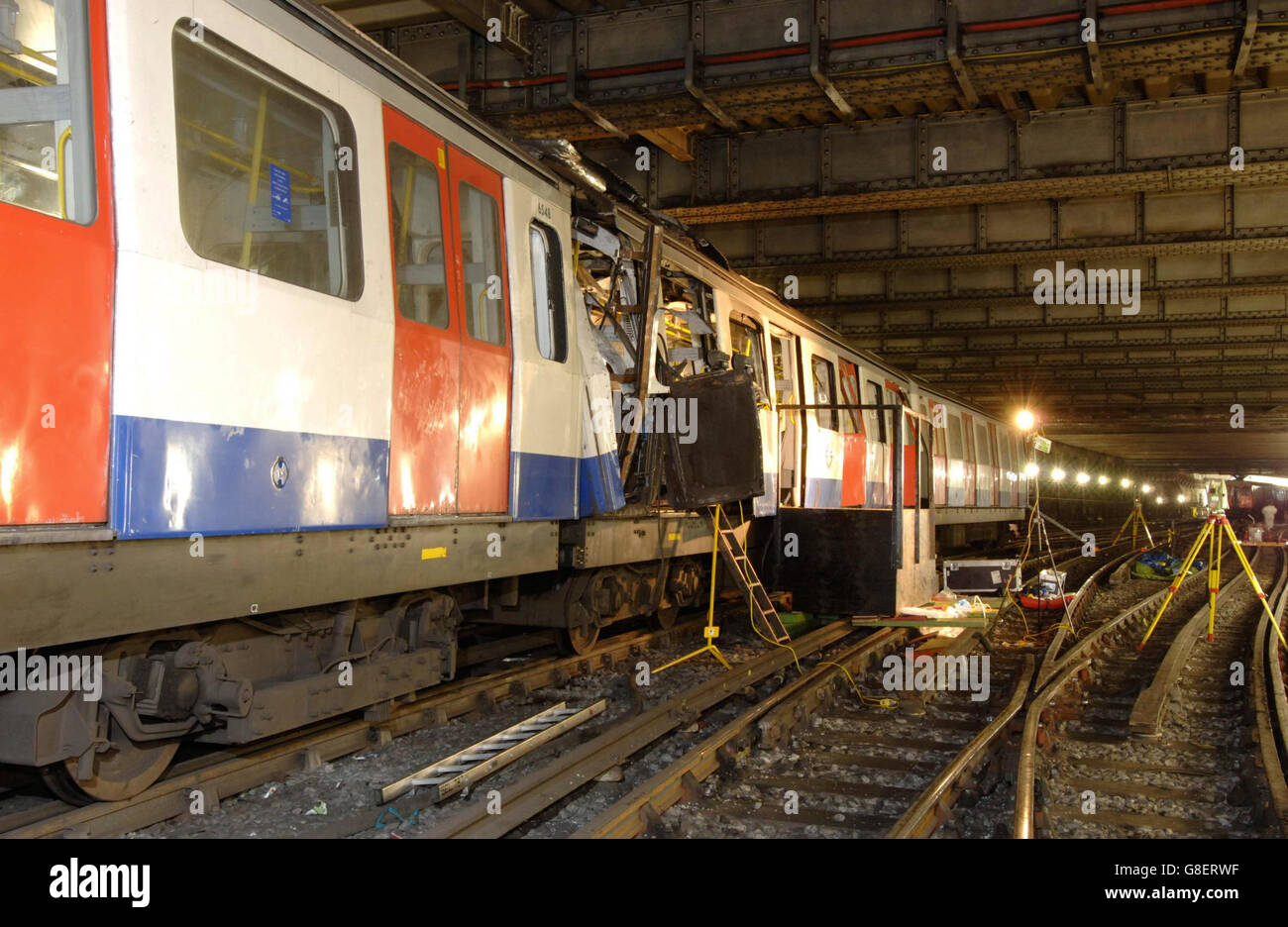 Train accident aftermath hi-res stock photography and images - Alamy