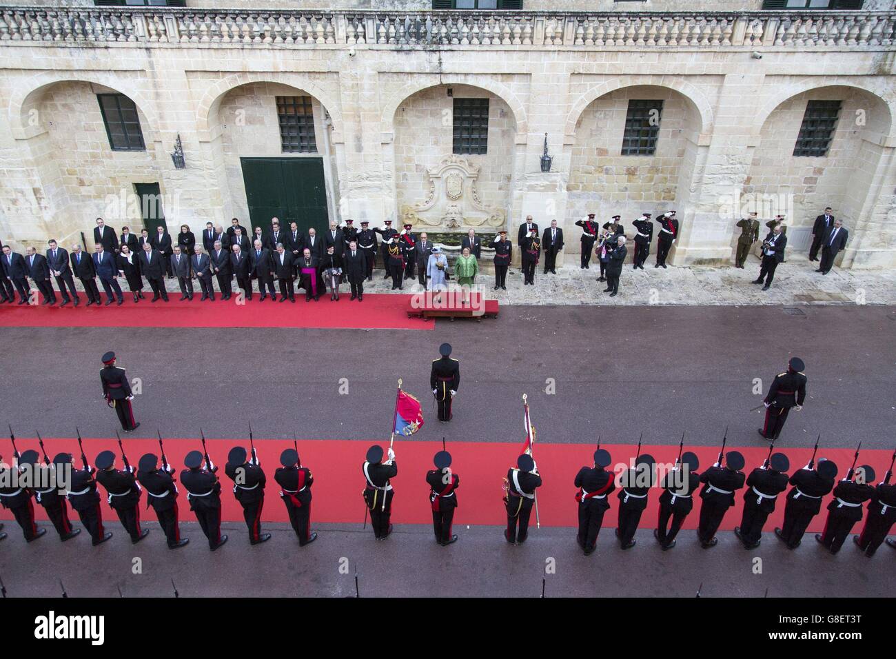 Commonwealth Heads of State Meeting - Malta - Day 1 Stock Photo - Alamy