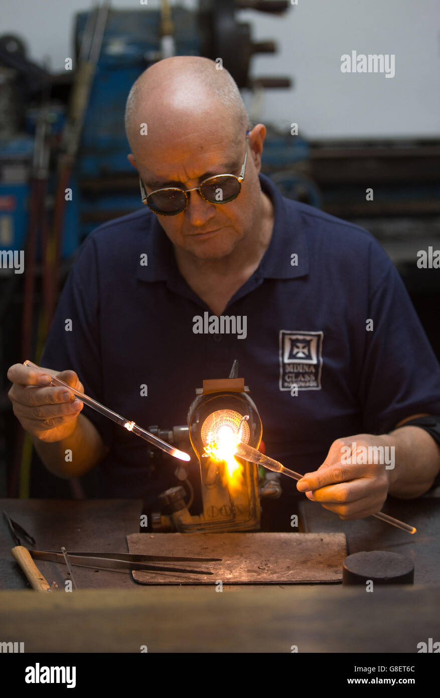 Malta glass craft hi-res stock photography and images - Alamy