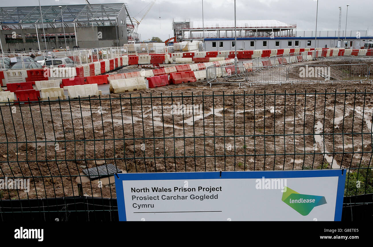 New prison in Wrexham Stock Photo - Alamy