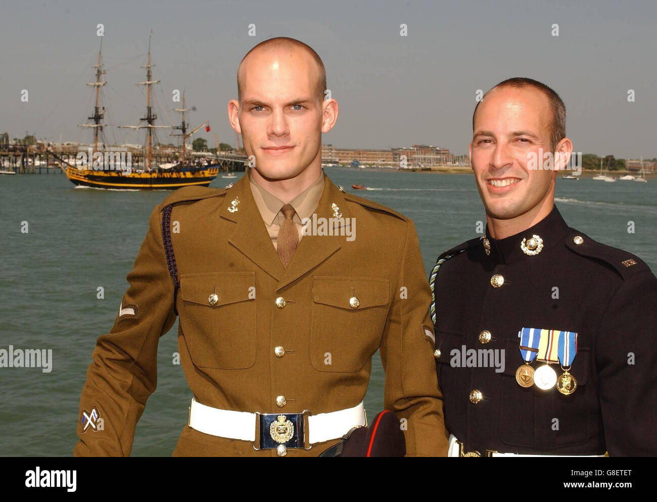 Brothers and 6th generation descendants of Lord Nelson, Lance Corporal ...