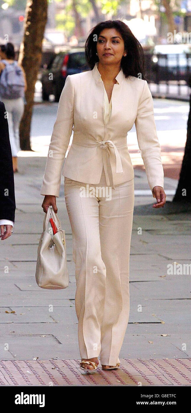 Former Football Association (FA) secretary Faria Alam arrives at an ...