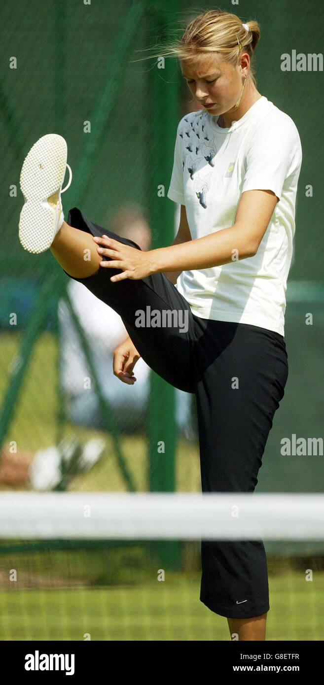 Tennis - Wimbledon Championships 2005 - Practice Session - All England ...