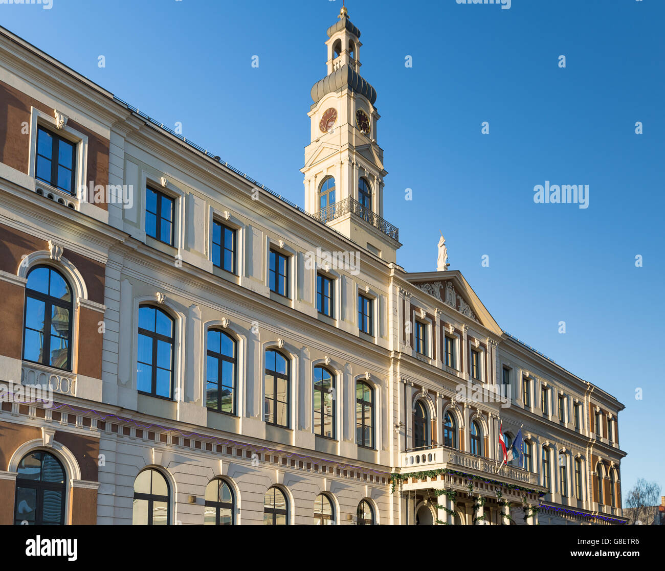 Riga main square hi-res stock photography and images - Alamy