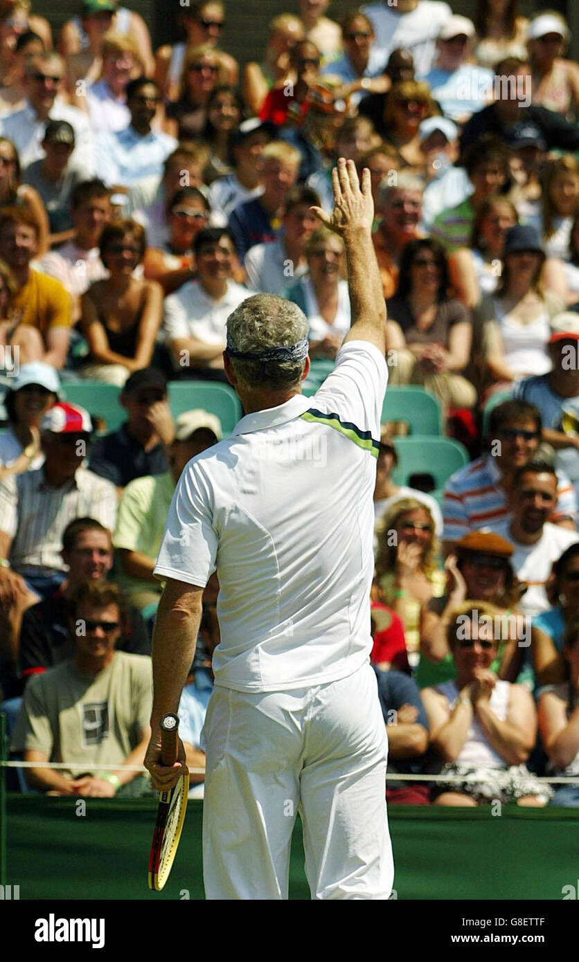 Tennis - Wimbledon Championships 2005 - Men's 45 & Over Doubles - John ...