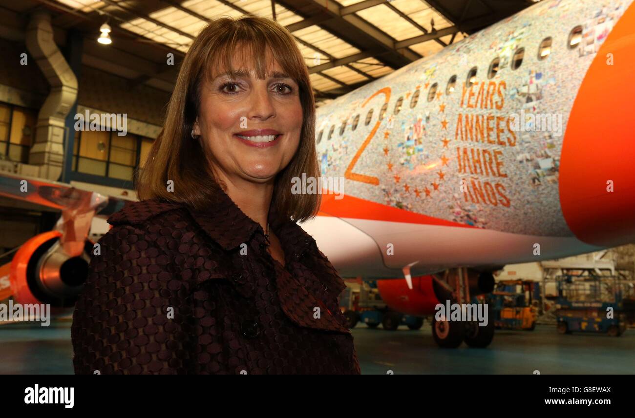 easyJet 20th anniversary Stock Photo - Alamy