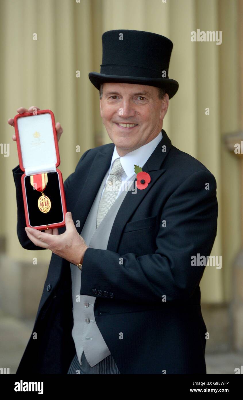 Sir Simon Hughes from London after he was Knighted by Queen Elizabeth ...