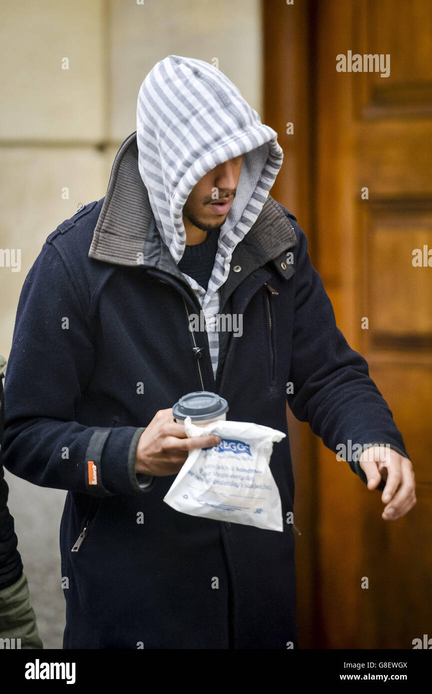 Donovan Demetrius arrives at Bristol Crown Court, accused of assisting ...