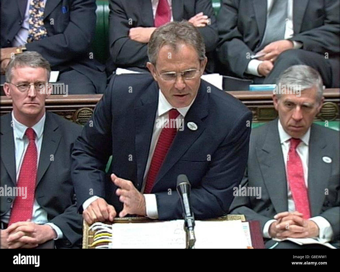 Prime Minister's Questions - House of Commons. Britain's Prime Minister ...