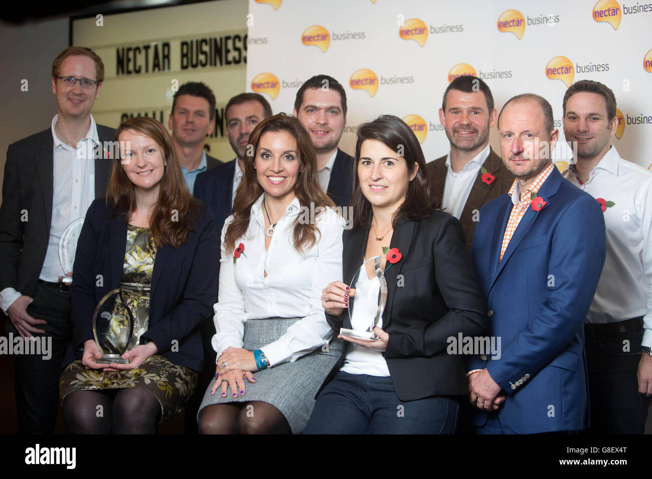 With sarah willingham from dragons den right and will shuckburgh hi-res ...
