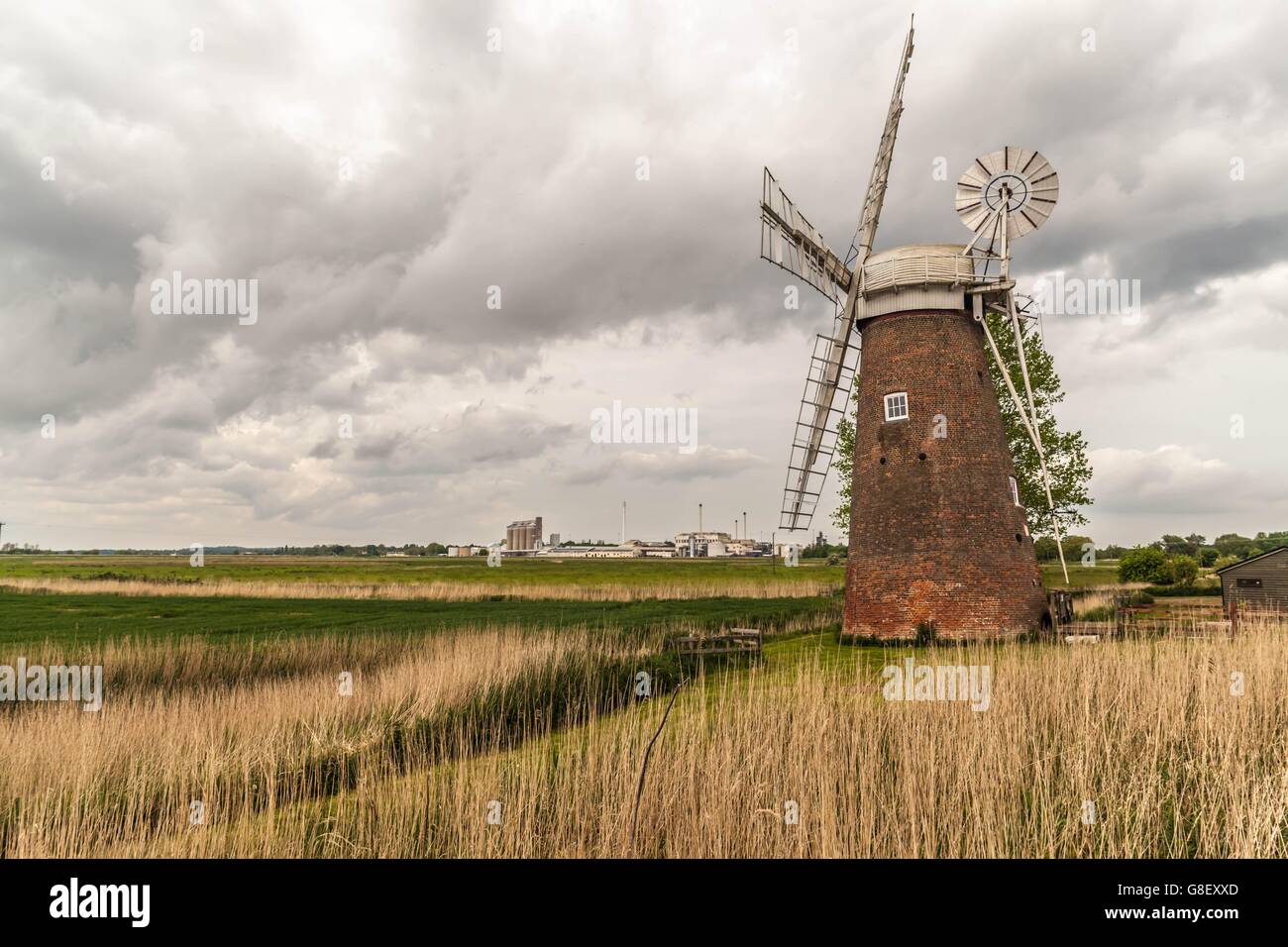 Windmill norfolk broads hi-res stock photography and images - Alamy
