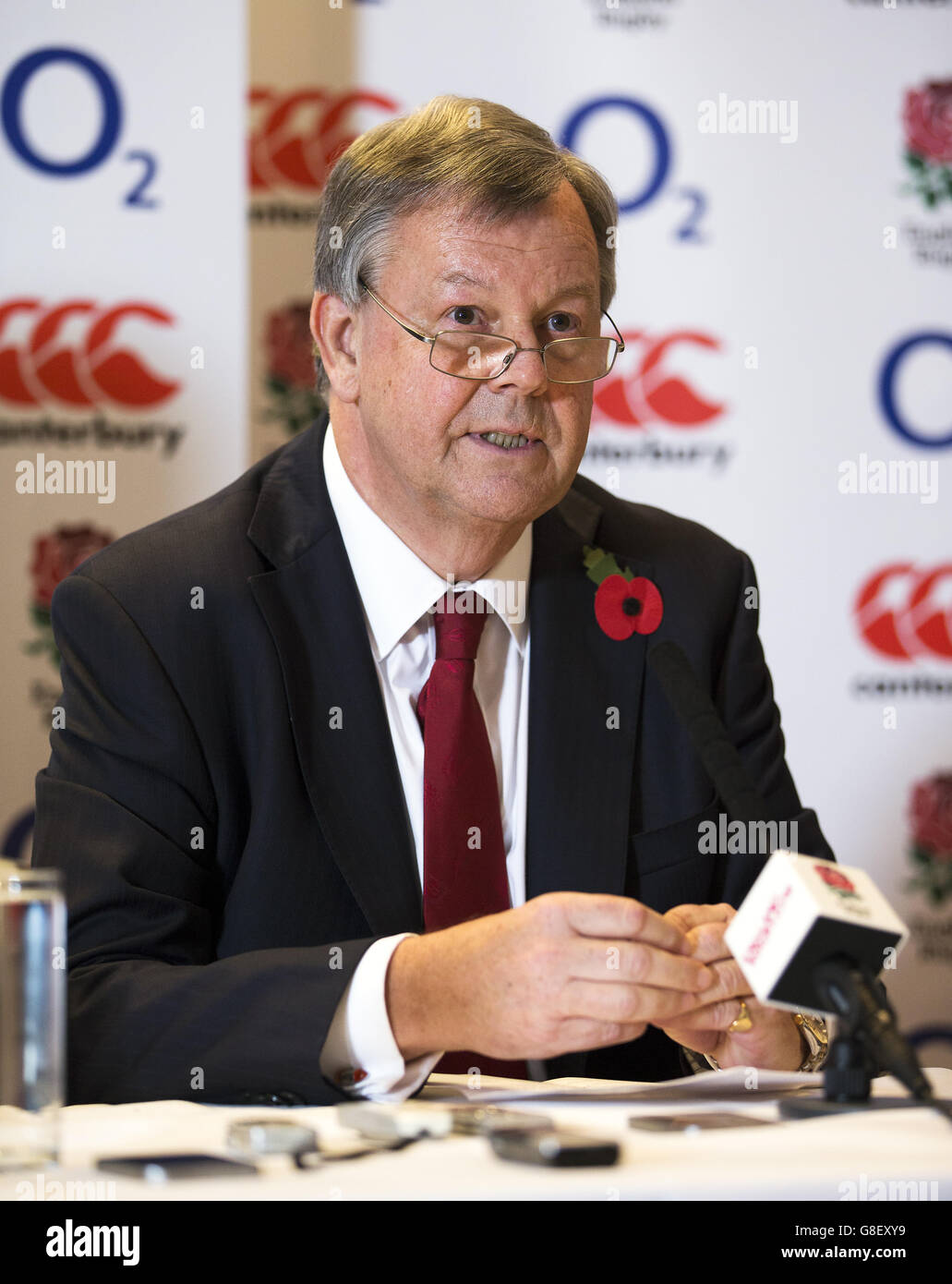 RFU Press Conference - Twickenham Stock Photo - Alamy