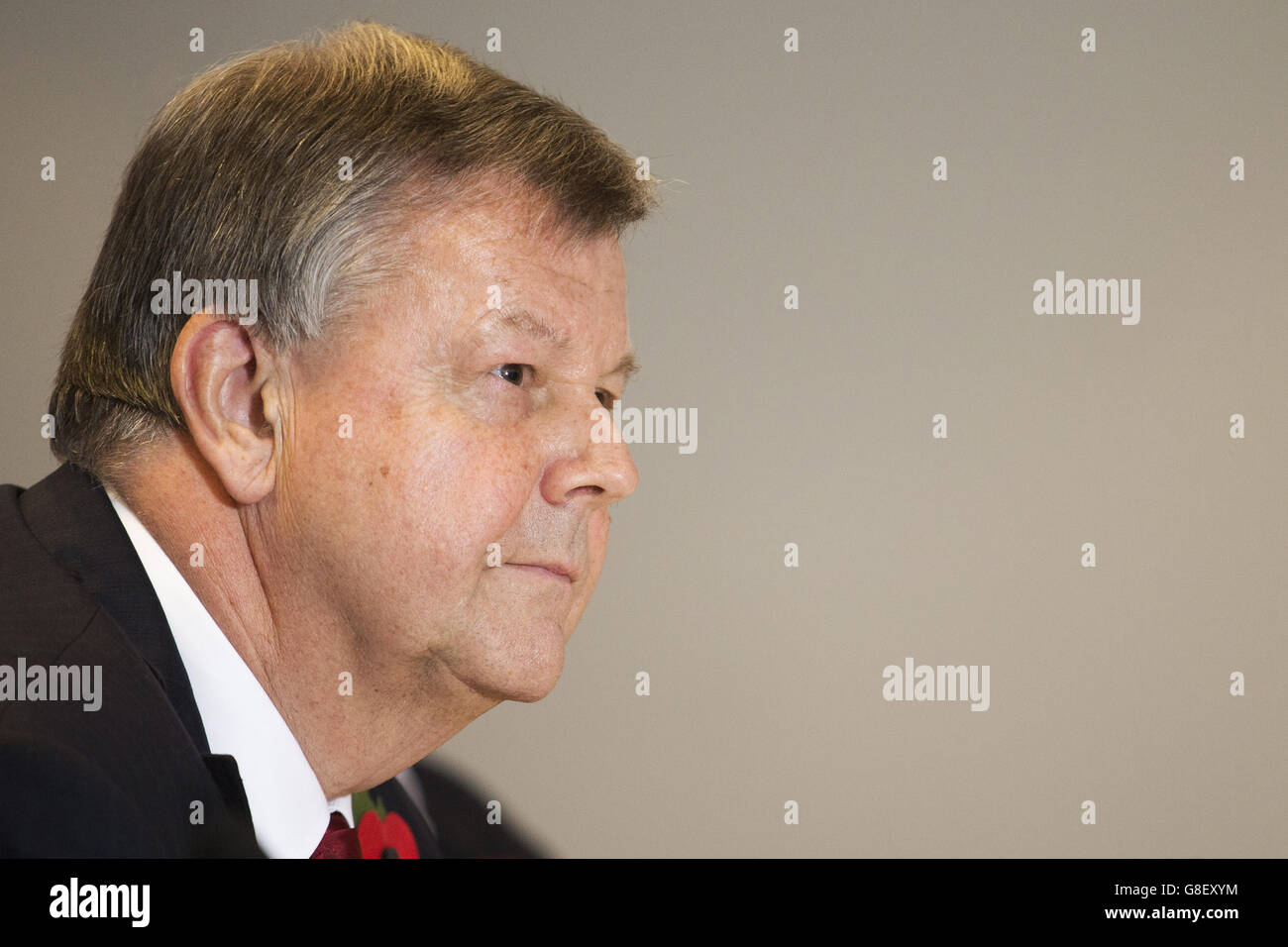RFU chief executive Ian Ritchie during a press conference at Twickenham ...