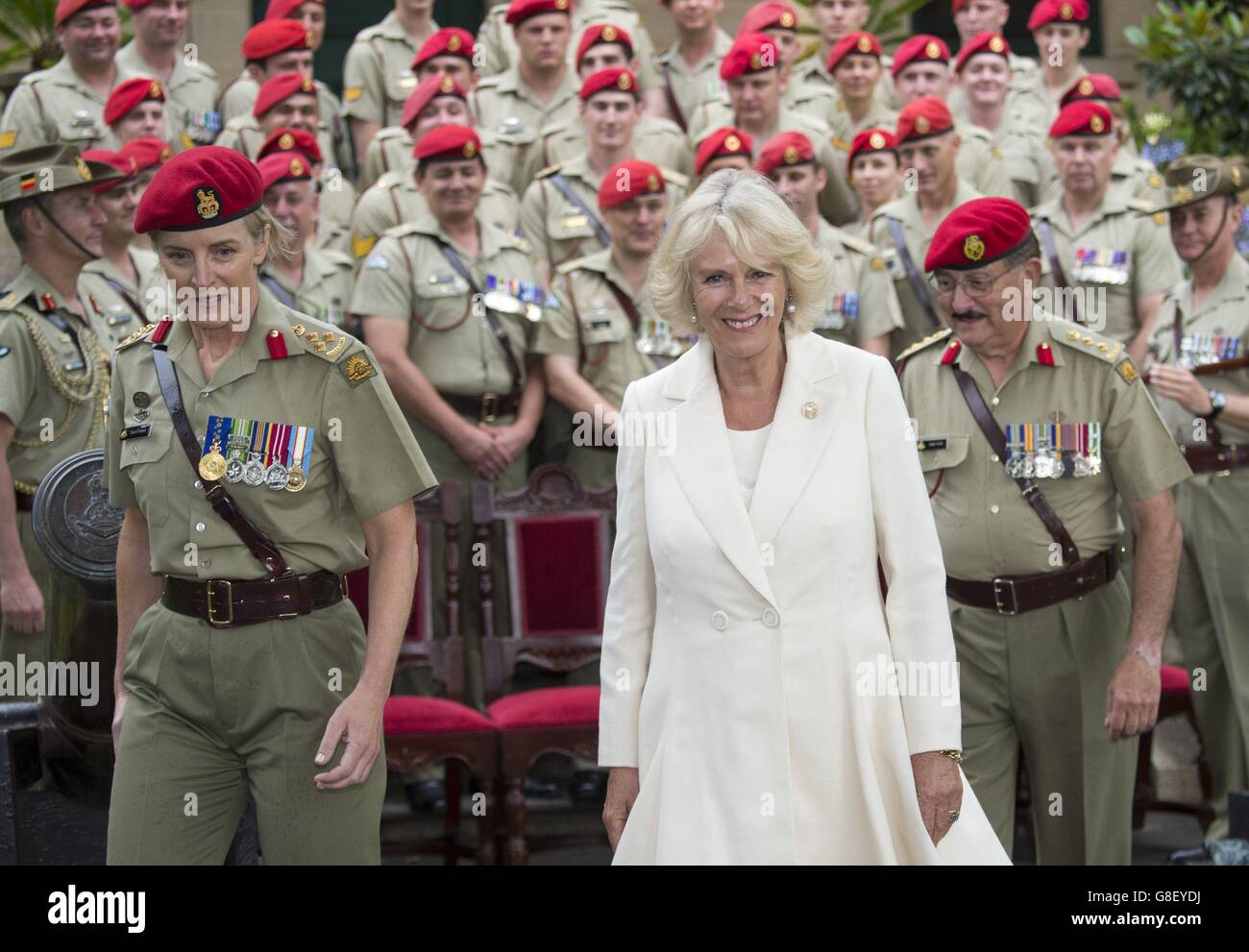 The Duchess of Cornwall, Colonel-in-Chief, The Royal Australian Corps ...