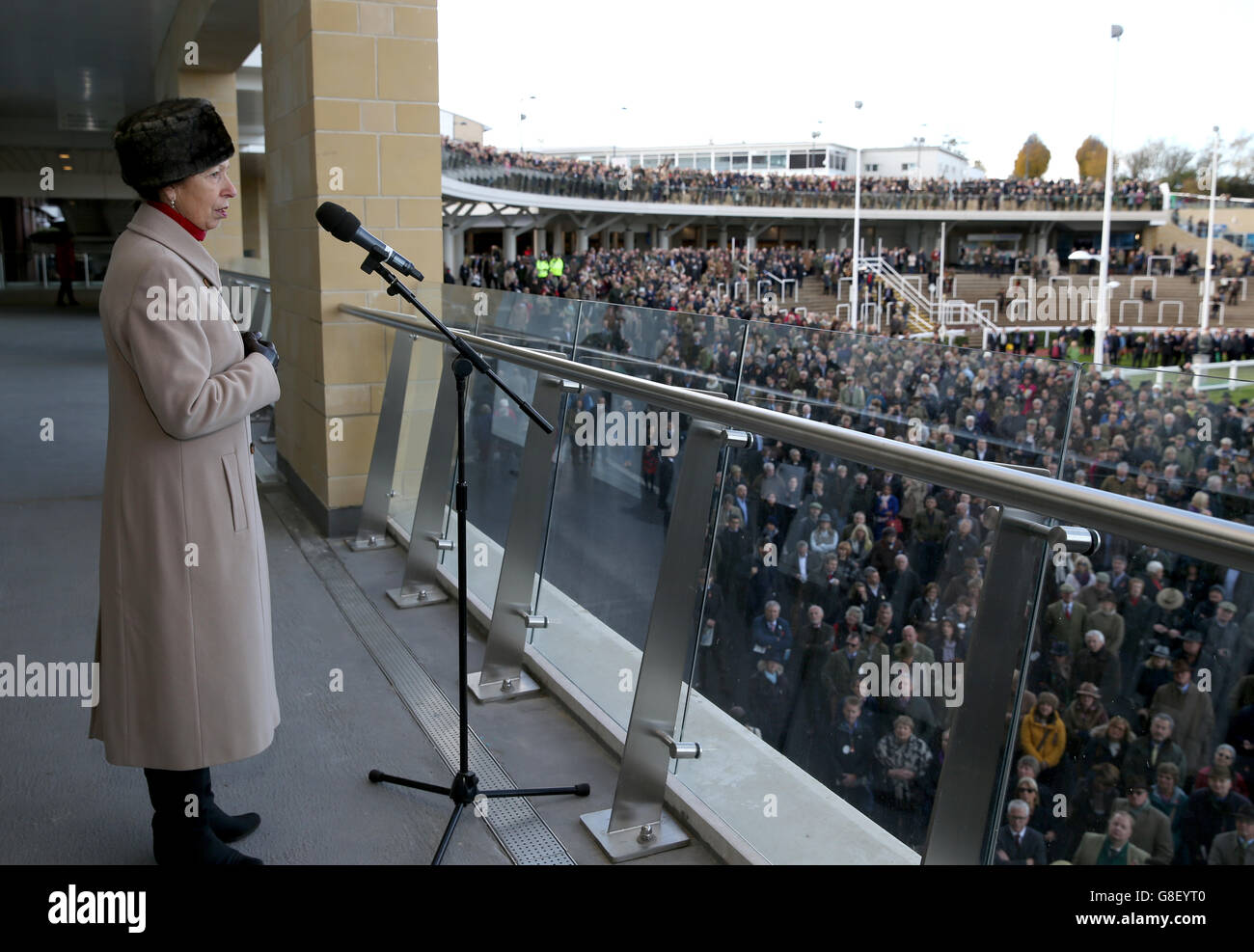 Cheltenham Races - The Open - Day One. Princess Anne officially opens ...