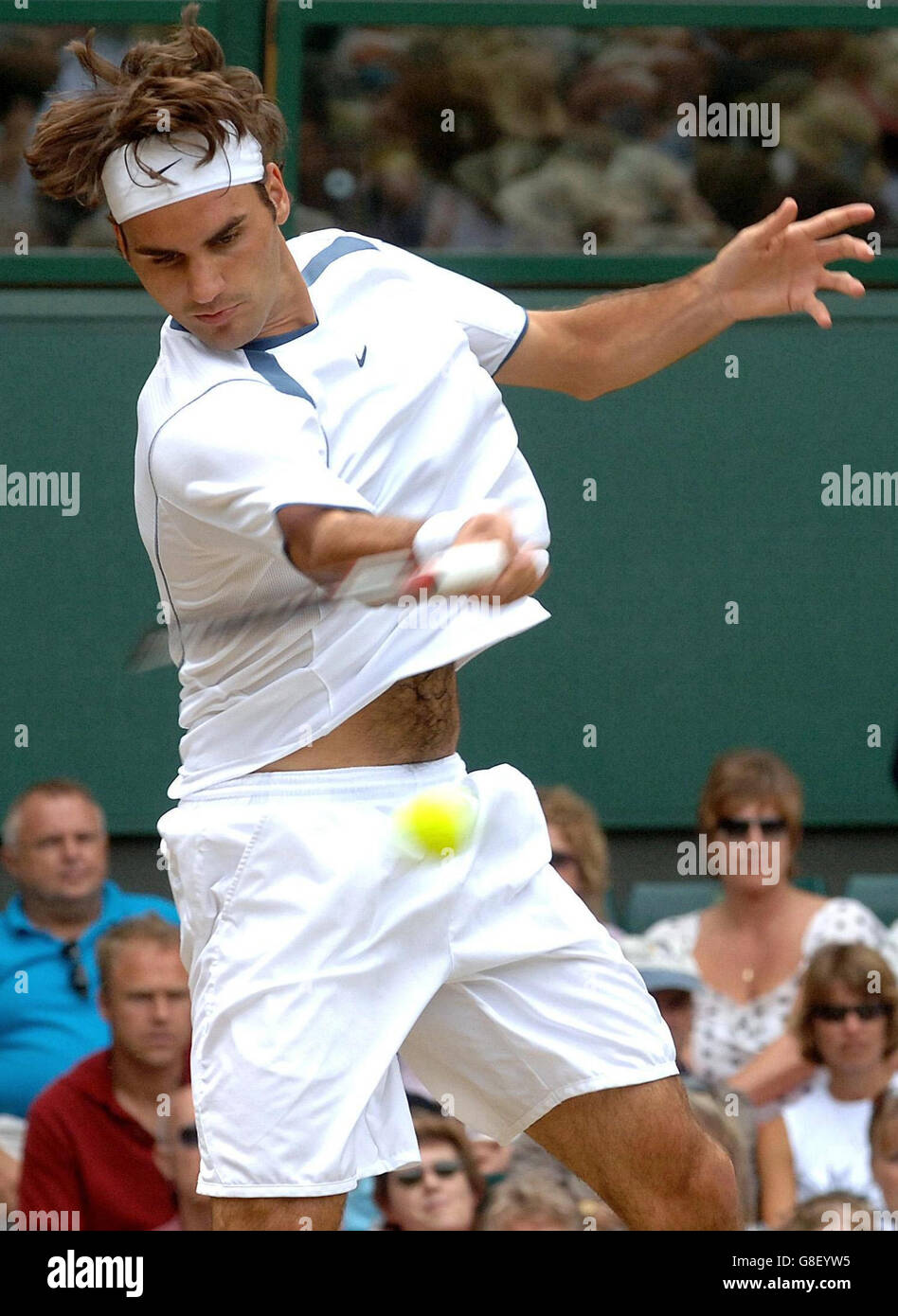 Tennis - Wimbledon Championships 2005 - Men's Semi-Final - Roger ...
